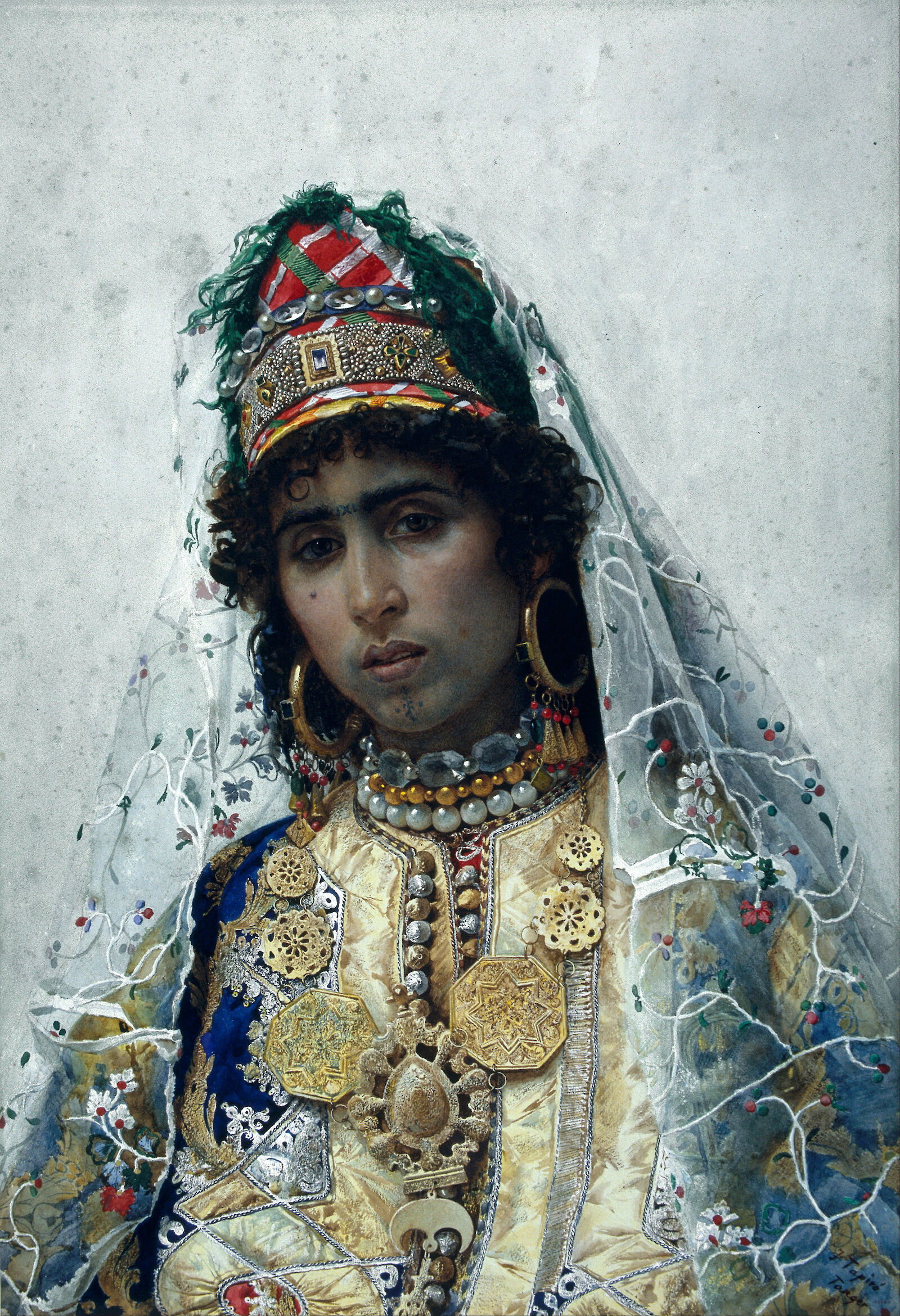 The Berber Bride by José Tapiro y Baro | Obelisk Art History