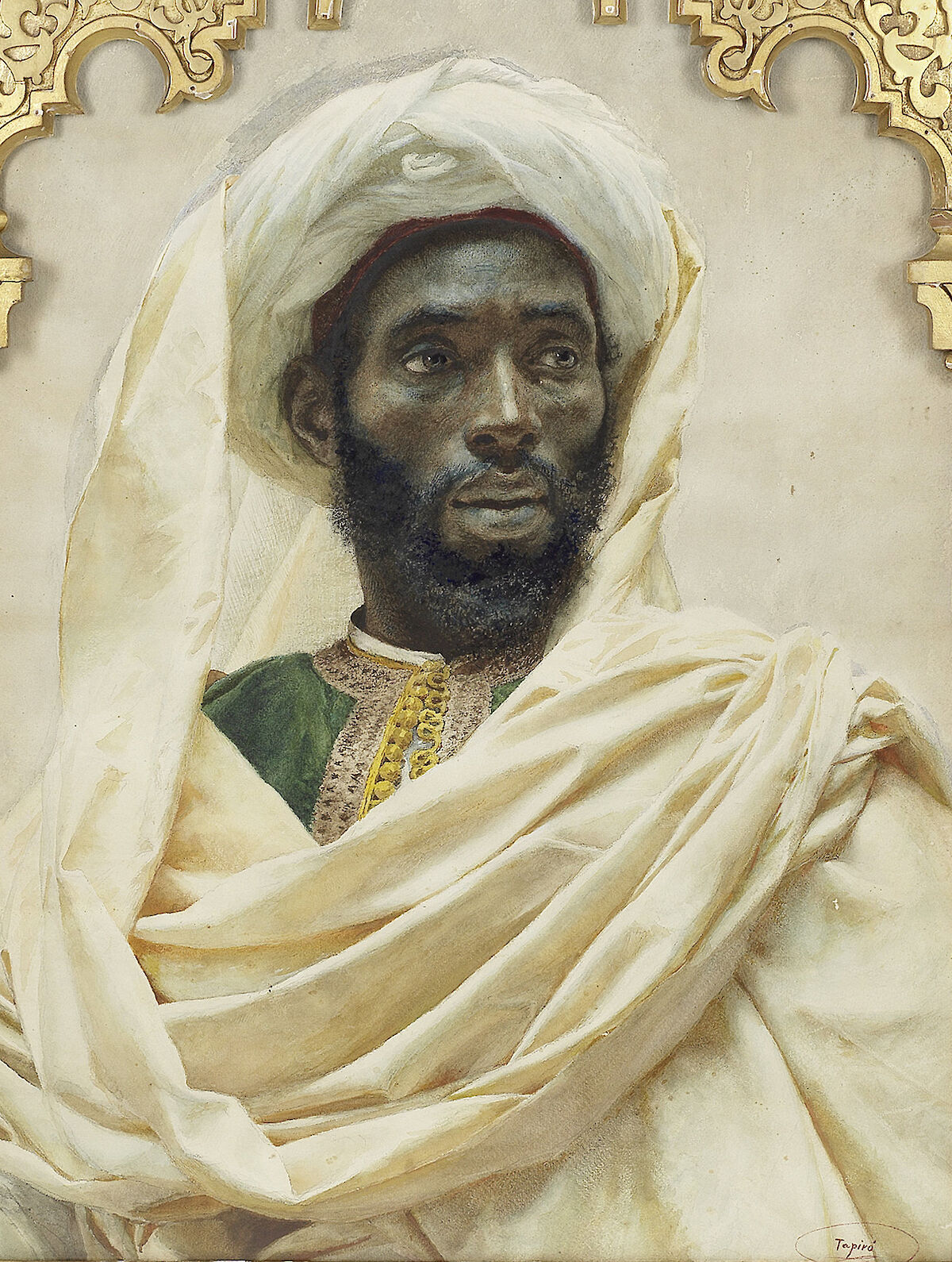Moroccan Man by José Tapiro y Baro | Obelisk Art History