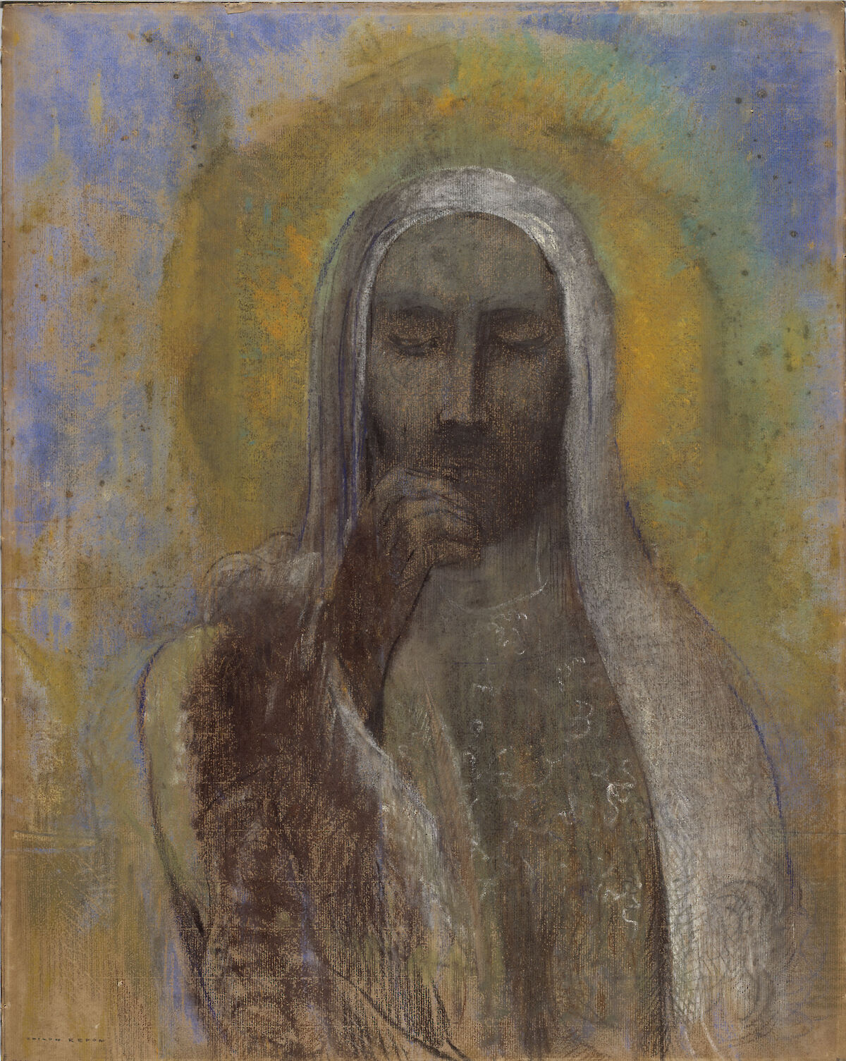 Christ In Silence by Odilon Redon | Obelisk Art History