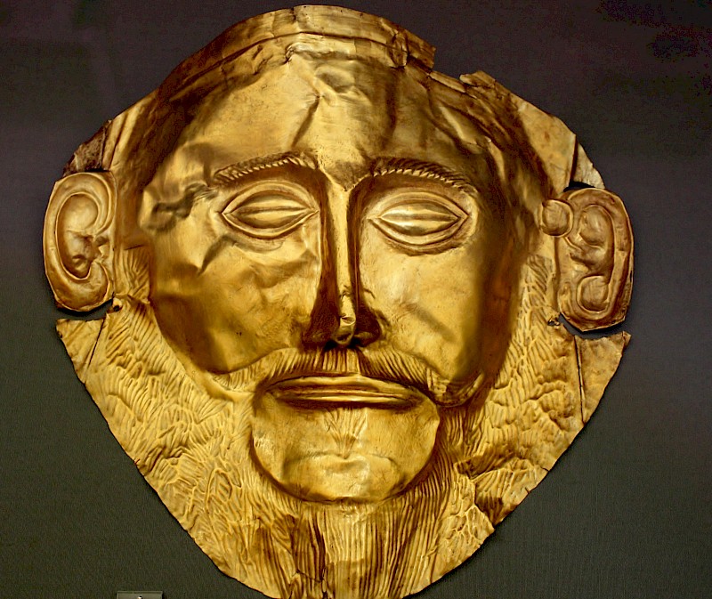 The Mask of Agamemnon, Aegean Civilizations | Obelisk Art History
