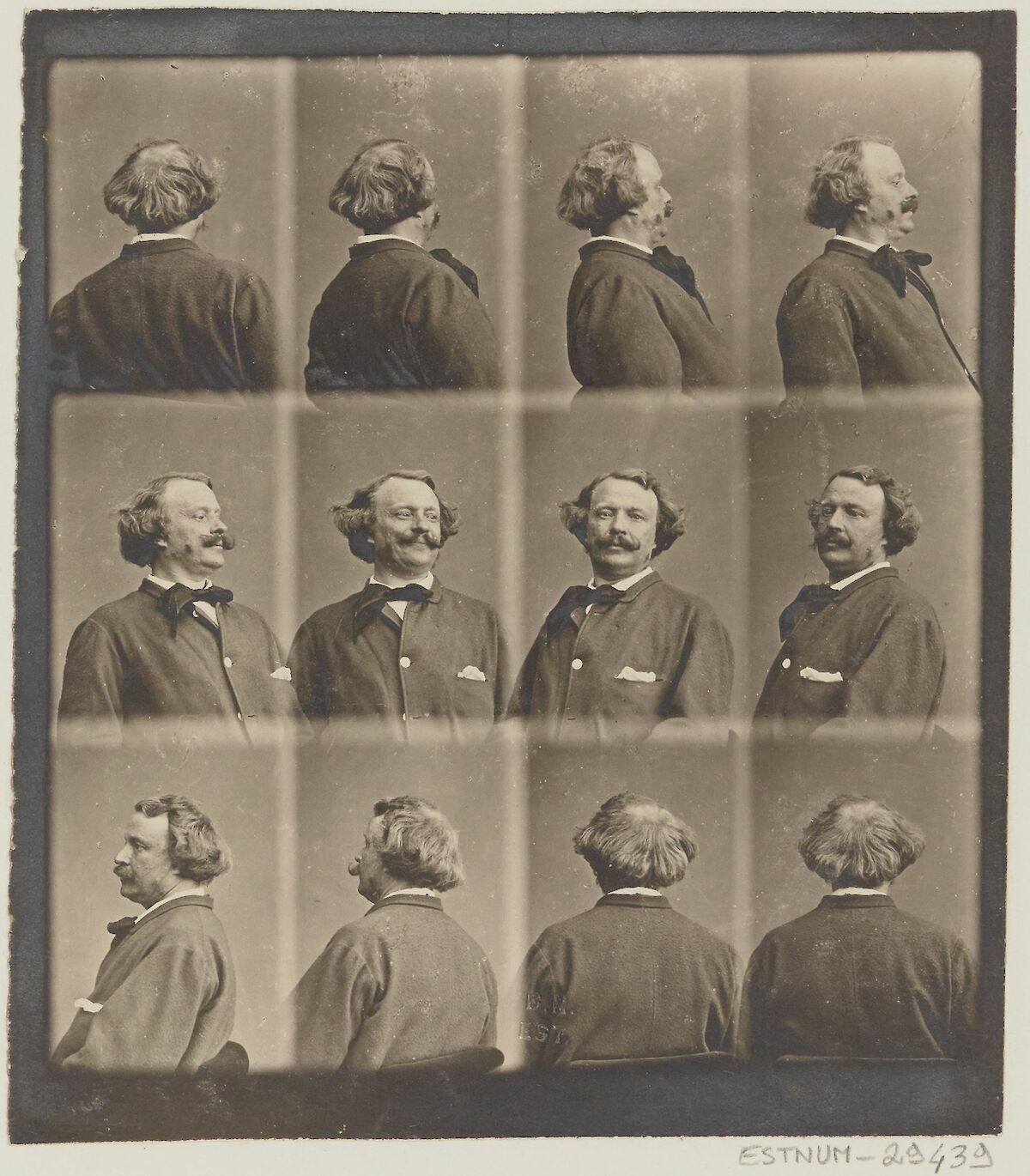 Revolving Self Portrait by Félix Nadar | Obelisk Art History