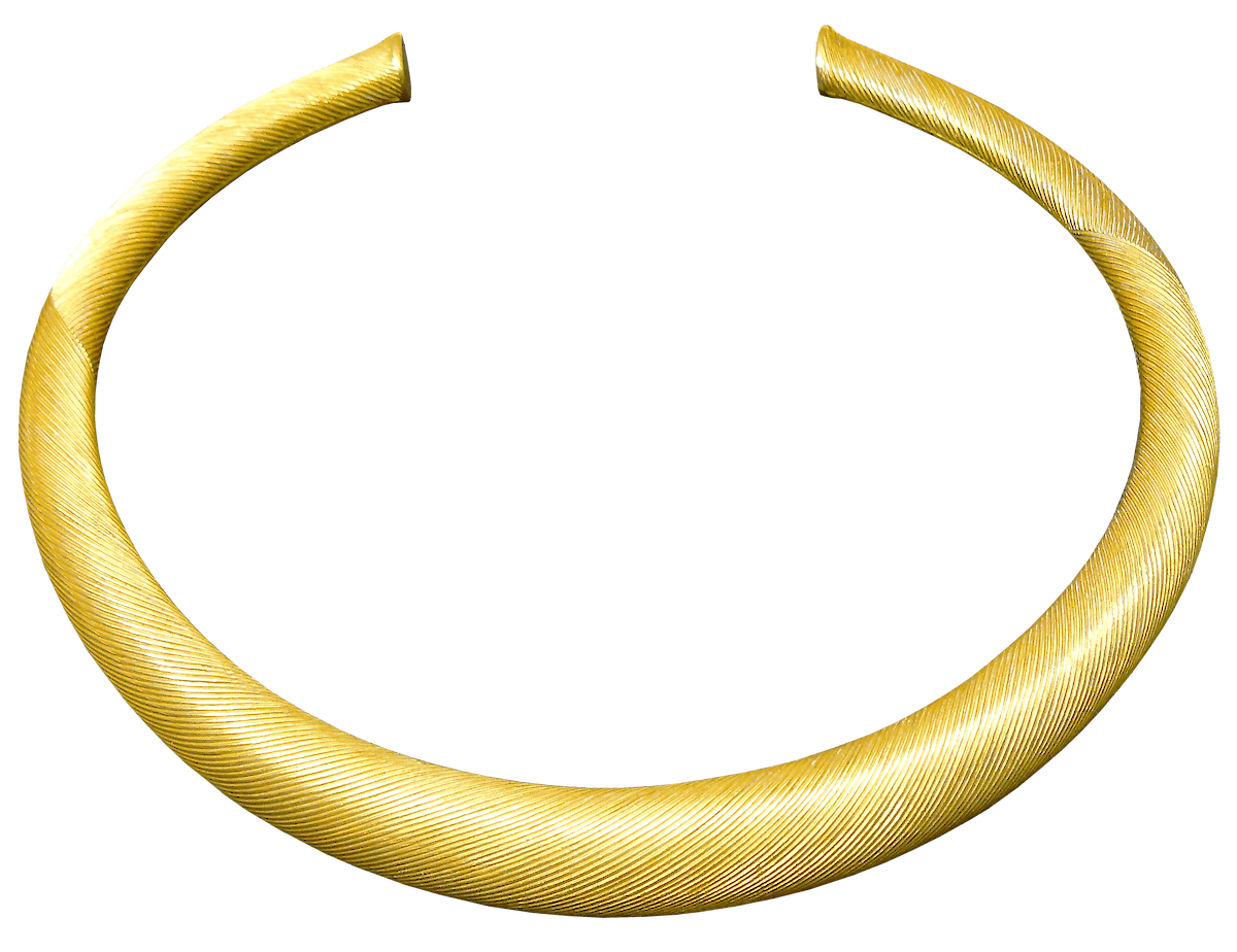 Gold Celtic Torc, The Celts | Obelisk Art History