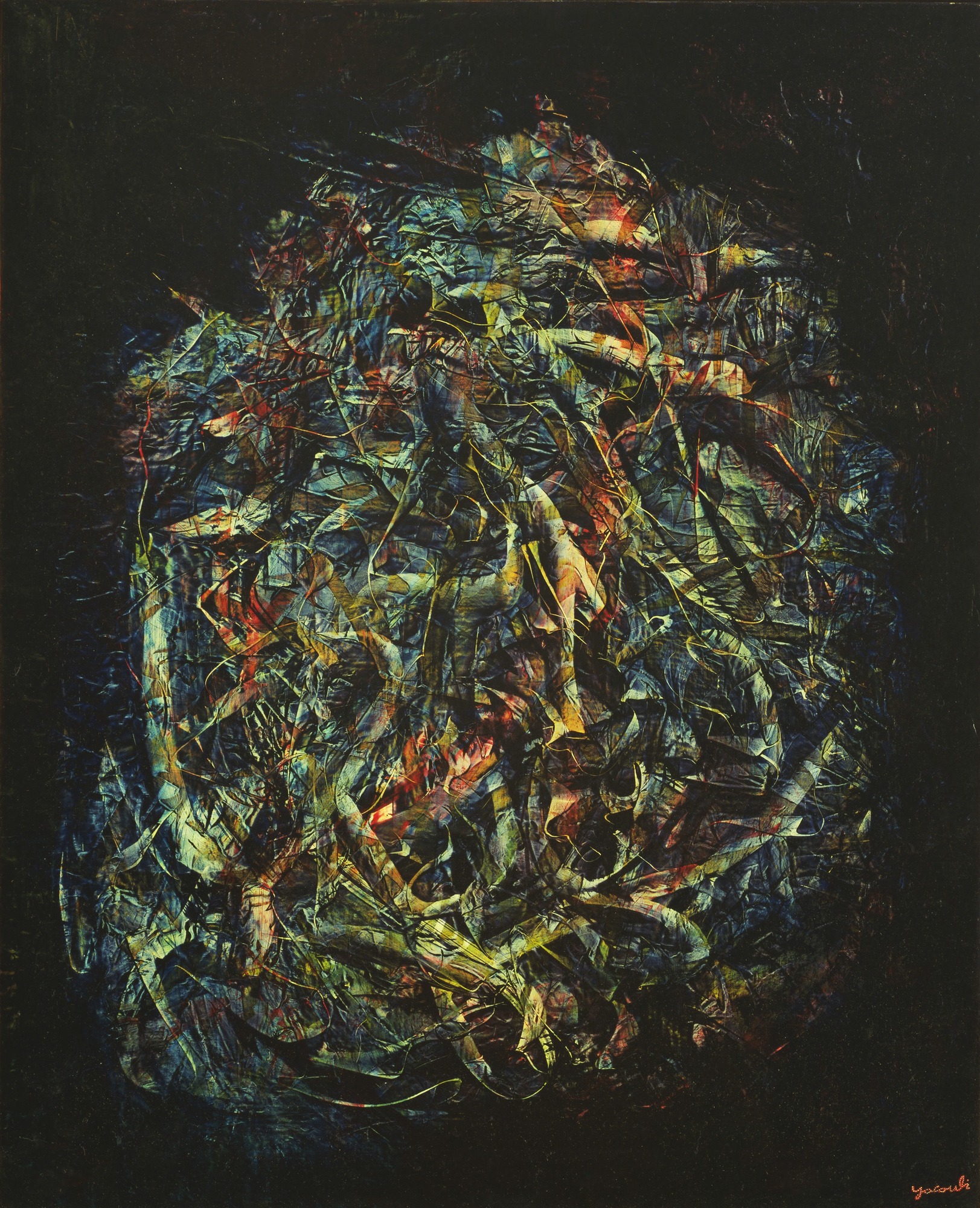 Ahmed Yacoubi - Kaleidoscopic abstraction | Obelisk Art History