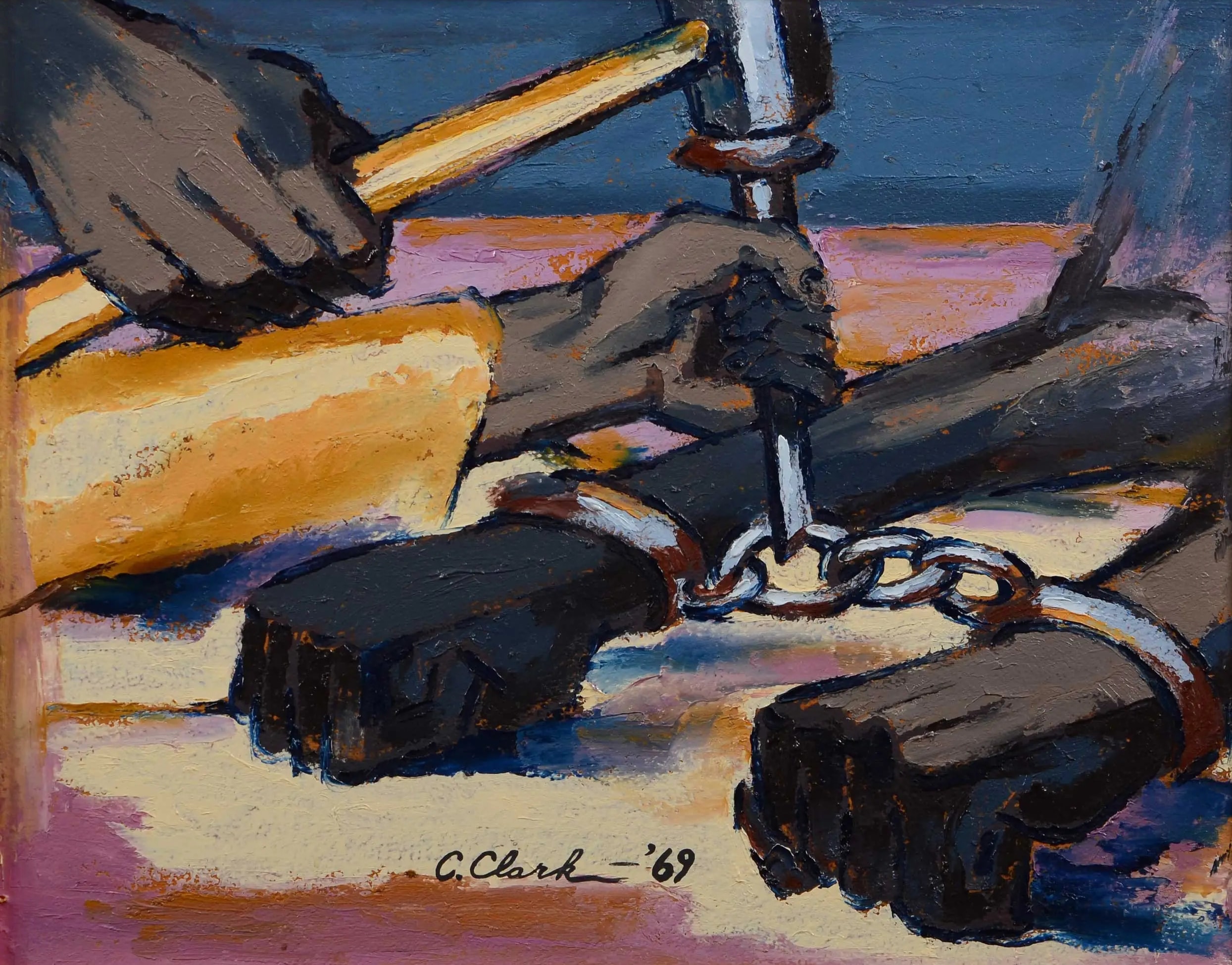 Claude Clark - | Obelisk Art History