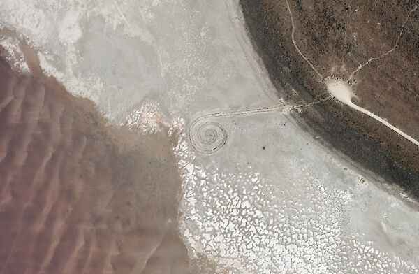 Spiral Jetty by Robert Smithson | Obelisk Art History Spiral Jetty by Robert Smithson | Obelisk Art History