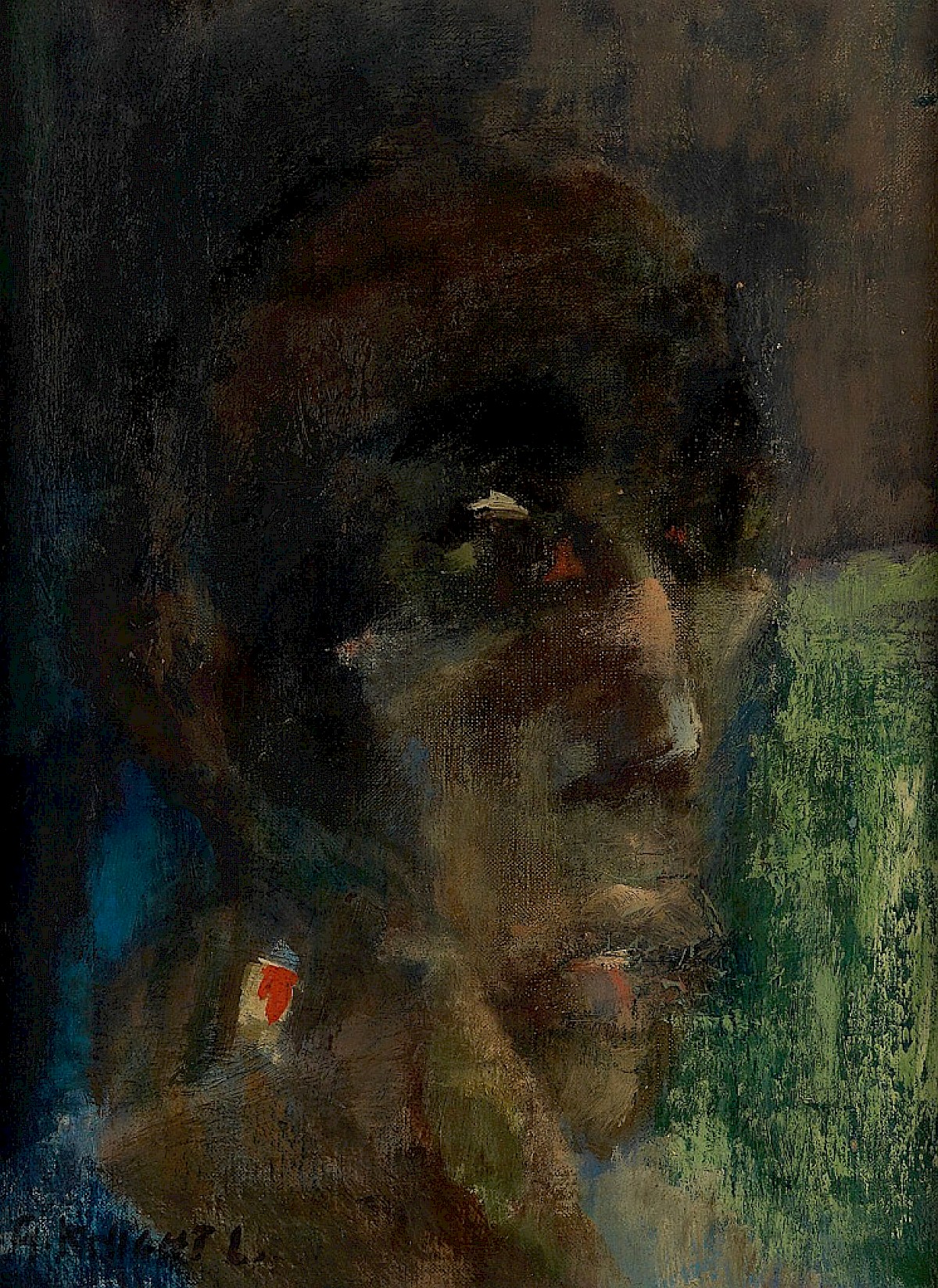 Head of Dancer by Gwendolyn Knight | Obelisk Art History
