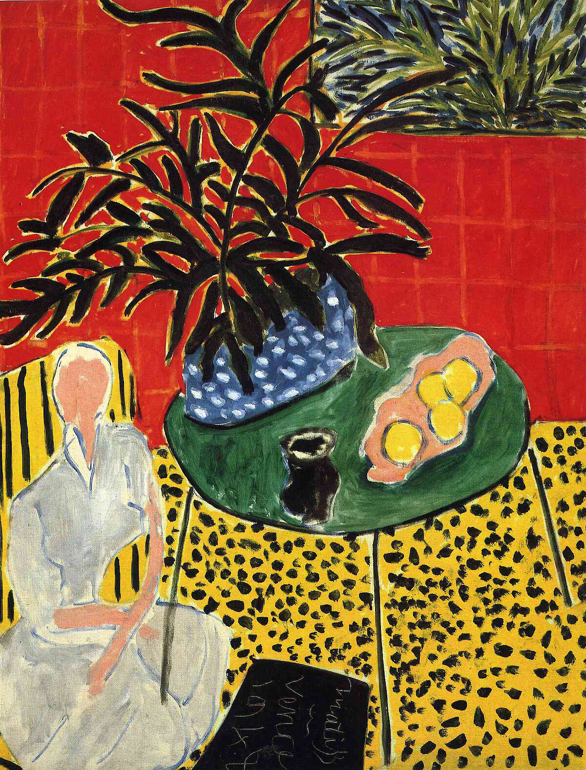 Interior with Black Fern by Henri Matisse | Obelisk Art History