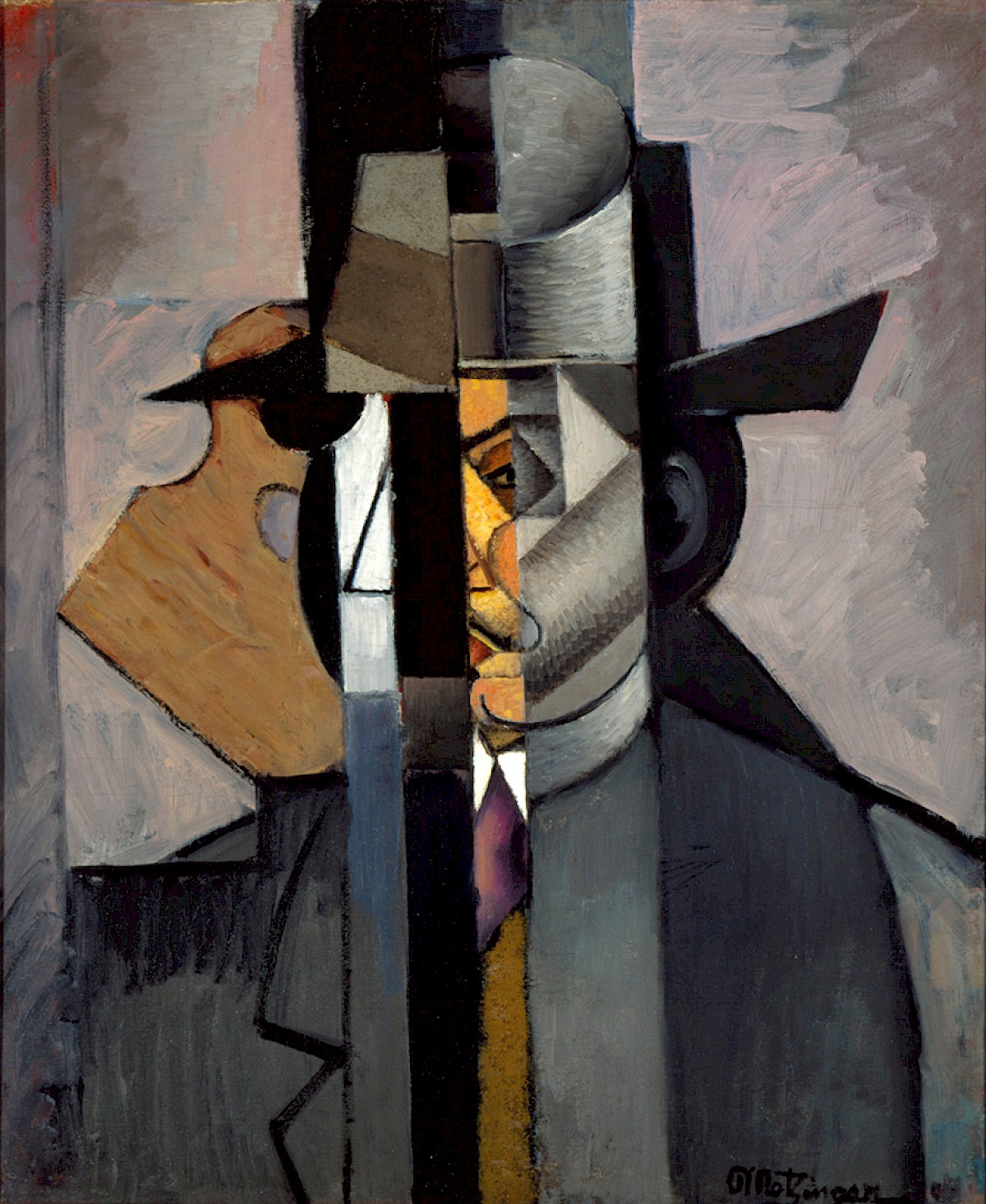 Portrait of Albert Gleizes by Jean Metzinger | Obelisk Art History