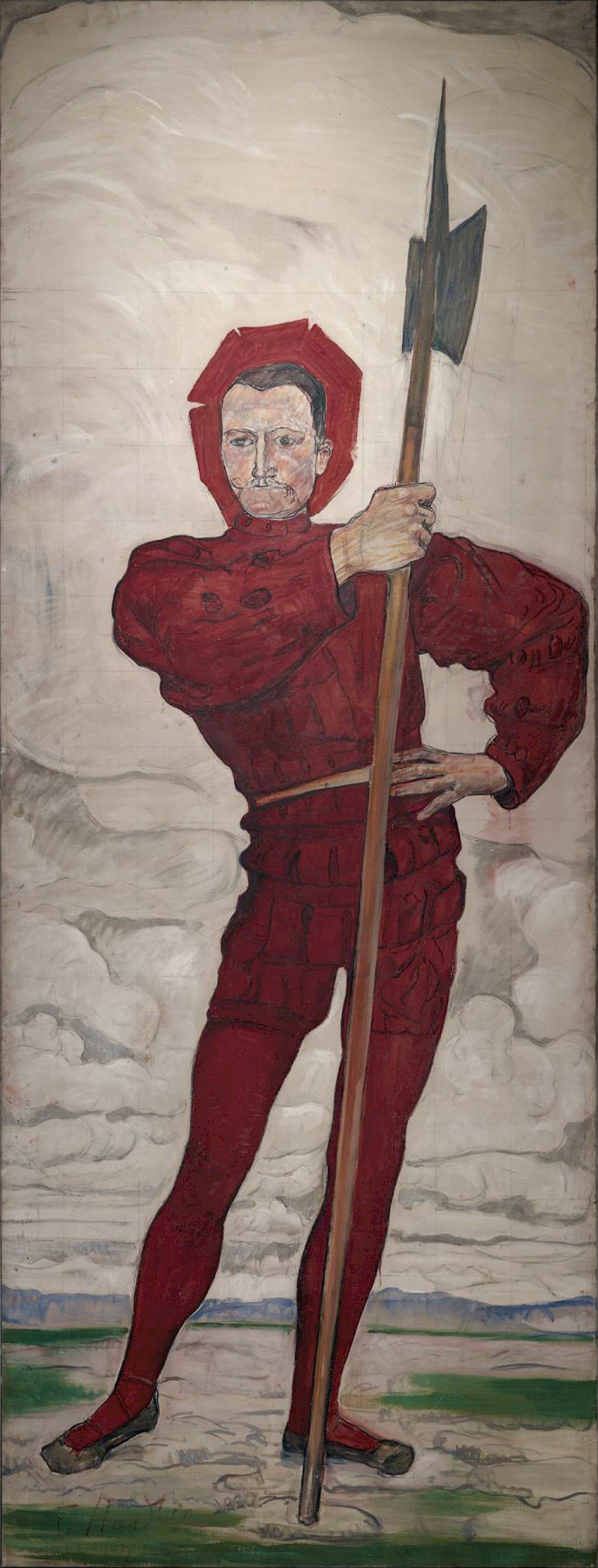 The Halberdier by Ferdinand Hodler | Obelisk Art History