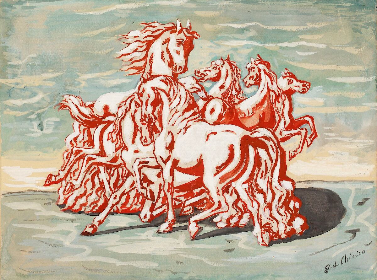 Cavalli by Giorgio de Chirico | Obelisk Art History Cavalli by Giorgio de Chirico | Obelisk Art History