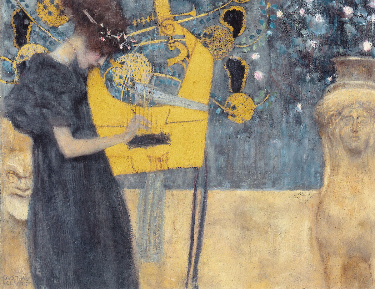 Music 1 by Gustav Klimt | Obelisk Art History